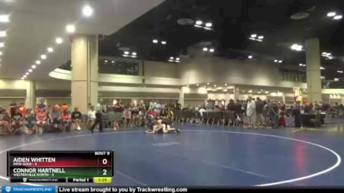 113 lbs Round 2 (10 Team) - Connor Hartnell, Westerville North vs Aiden ...