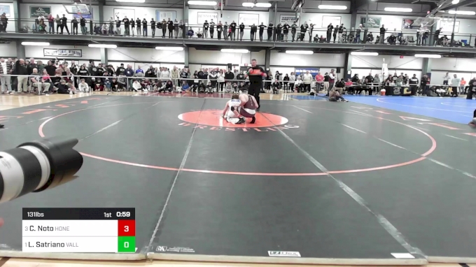 131 lbs Final - Chris Noto, Honeoye Falls-lima vs Luke Satriano, Valley ...