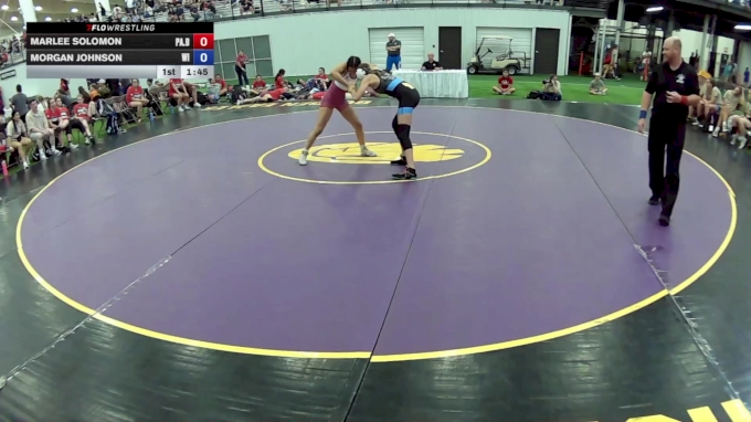 115 lbs Marlee Solomon, Pennsylvania Blue vs Morgan Johnson, Wisconsin