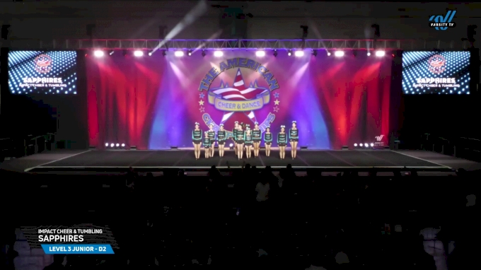 Impact Cheer & Tumbling - Sapphires [2025 L3 Junior - D2 Day 2] 2025 ...