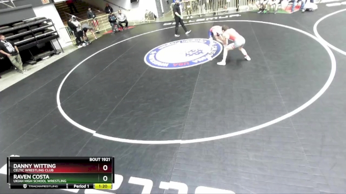 113 lbs Semifinal - Danny Witting, Celtic Wrestling Club vs Raven Costa ...