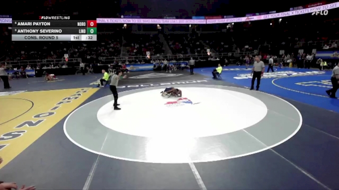 I-131 lbs Cons. Round 5 - Amari Payton, North Rockland vs Anthony ...