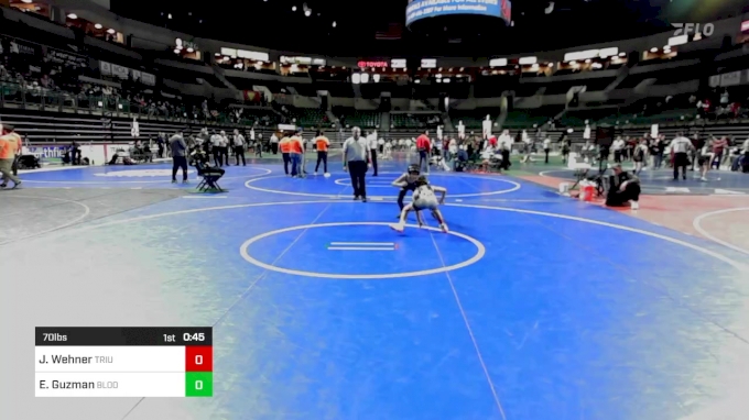 70 lbs Final - Jake Wehner, Triumph Trained vs Ethan Guzman, Bloomfield ...