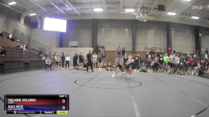 110 lbs 3rd Place Match - Valarie Solorio, Iowa vs Kaci Bice, Life ...