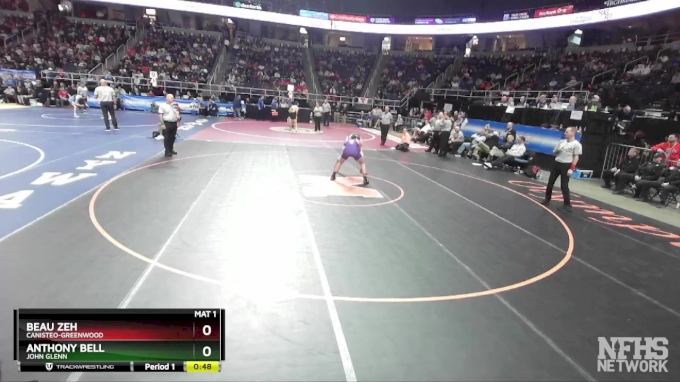 II-160 lbs Cons. Round 4 - Anthony Bell, John Glenn vs Beau Zeh ...
