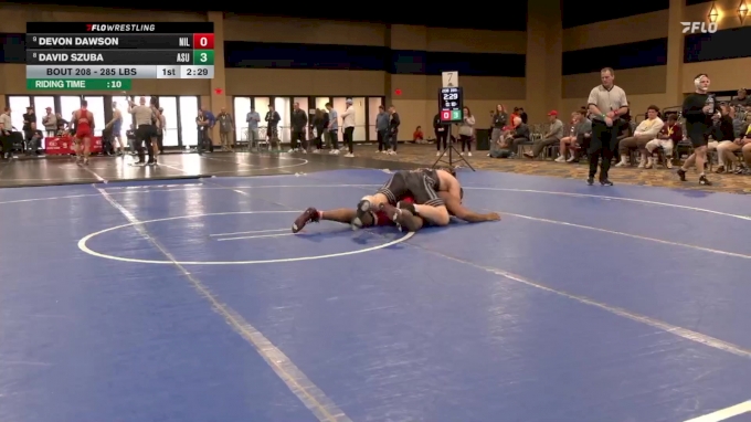 285 lbs Rd Of 16 - Devon Dawson, Northern Illinois vs David Szuba ...