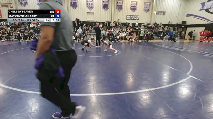 103 Open Champ. Round 2 - Mackenzie Gilbert, Waldorf University vs ...