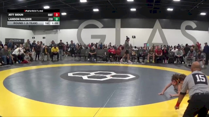 70 lbs Round 1 (6 Team) - Jett Sidun, Ohio Gold vs Landon Walker ...