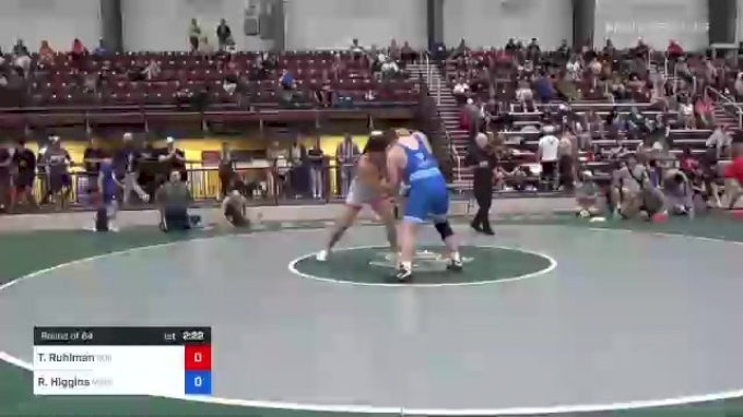 125 kg Round Of 64 - Tristan Ruhlman, Boilermaker RTC vs Ryan Higgins ...