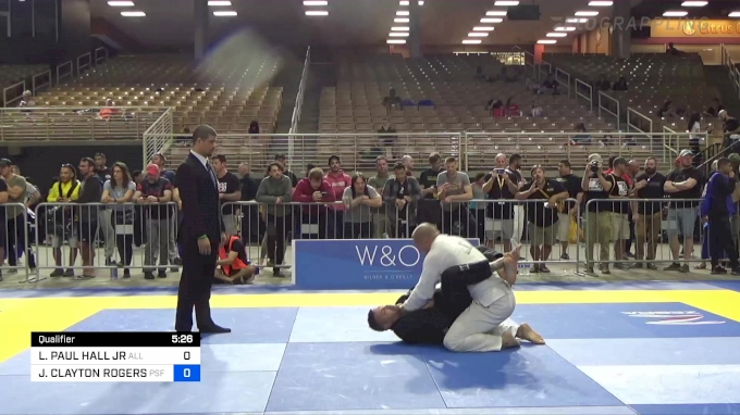 LARRY PAUL HALL JR vs JOHN CLAYTON ROGERS 2022 Pan Jiu Jitsu IBJJF ...