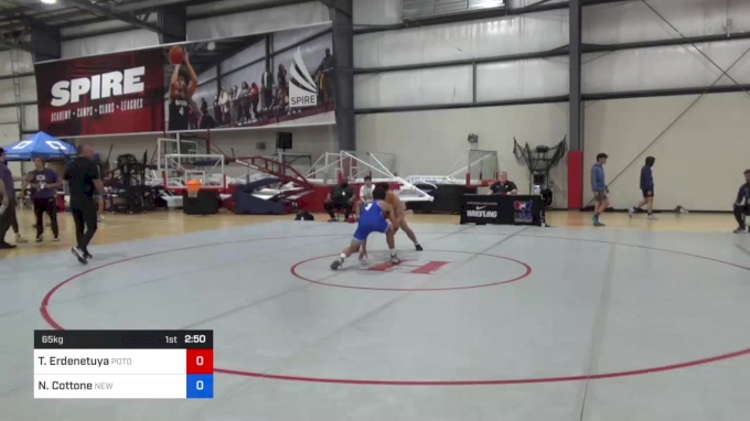 65 kg Round Of 128 - Temuujin Erdenetuya, Potomac Premier Wrestling ...