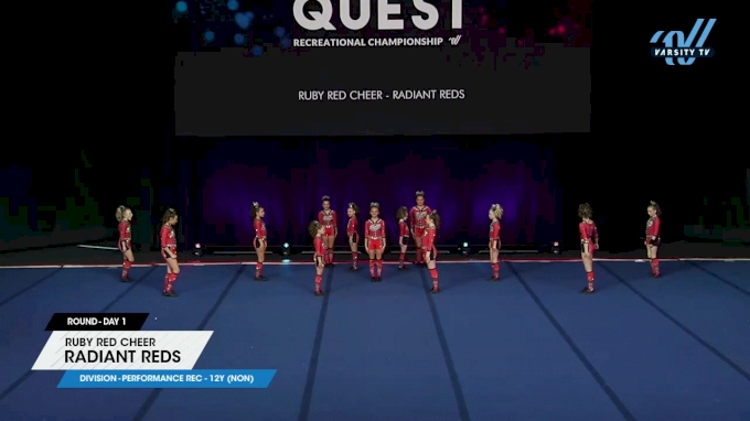 Ruby Red Cheer - Radiant Reds [2025 L2.1 Performance Rec - 12Y (NON) Day 1] 2025 The Quest