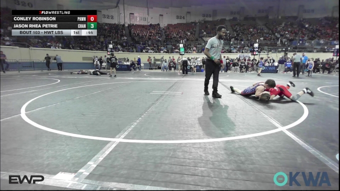 Consolation - Conley Robinson, Pawnee Wrestling Club vs Jason Rhea ...