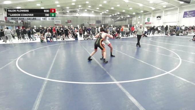 138 lbs Champ. Rd Of 16 - Talon Flowers, Wrecking Crew Wrestling Club ...