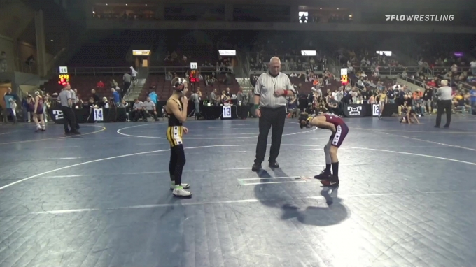 80 lbs Round Of 16 - Mateo Gallegos, DuBois vs Lucas Carson, West Allegheny