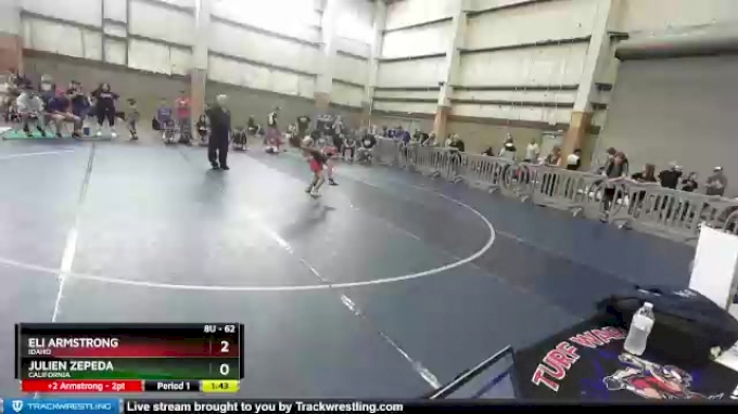 62 lbs Semifinal - Eli Armstrong, Idaho vs Julien Zepeda, California