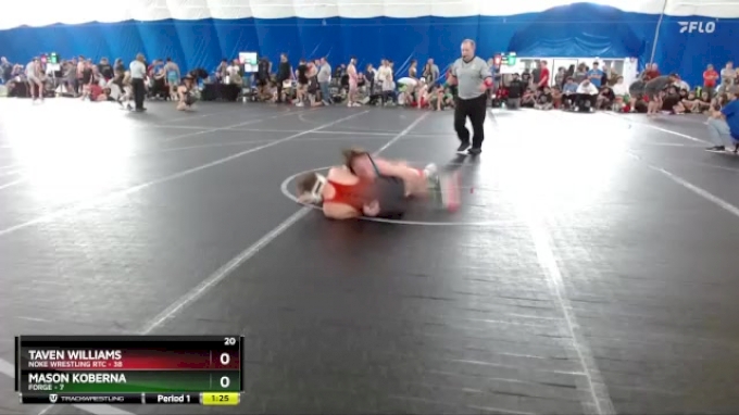 157 lbs Round 3 (8 Team) - Taven Williams, Noke Wrestling RTC vs Mason ...