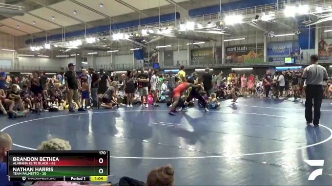 170 lbs 2nd Wrestleback (8 Team) - Nathan Harris, Team Palmetto vs ...