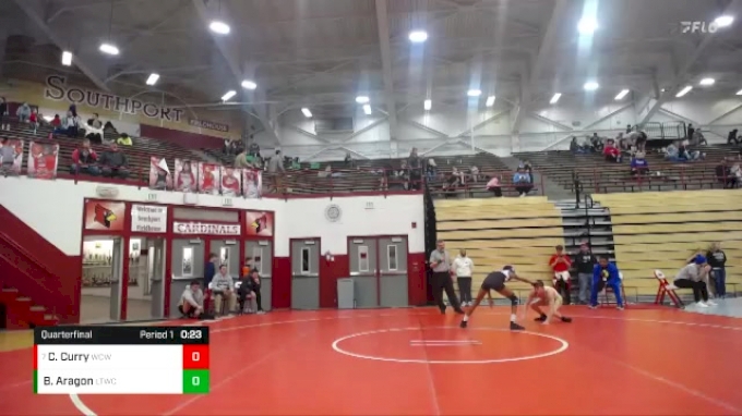 113 lbs Quarterfinal - Caleb Curry, West Cincy Wrestling vs Braxton Aragon, Lebanon Tiger ...