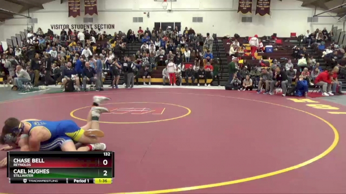 132 lbs Champ. Round 1 - Chase Bell, Reynolds vs Cael Hughes, Stillwater