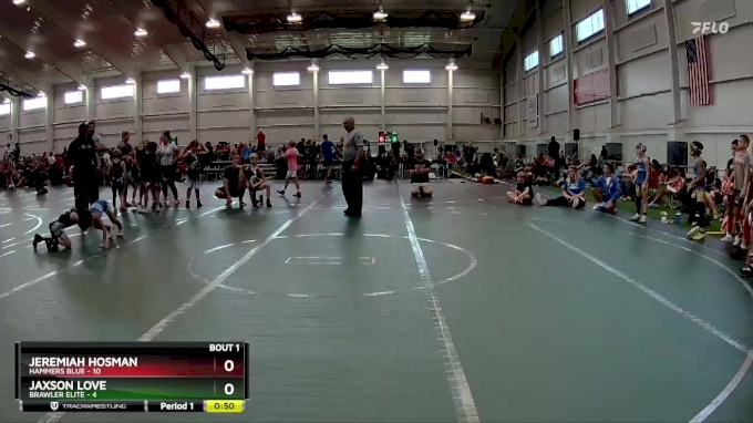 52 lbs Finals (2 Team) - Jeremiah Hosman, Hammers Blue vs Jaxson Love ...