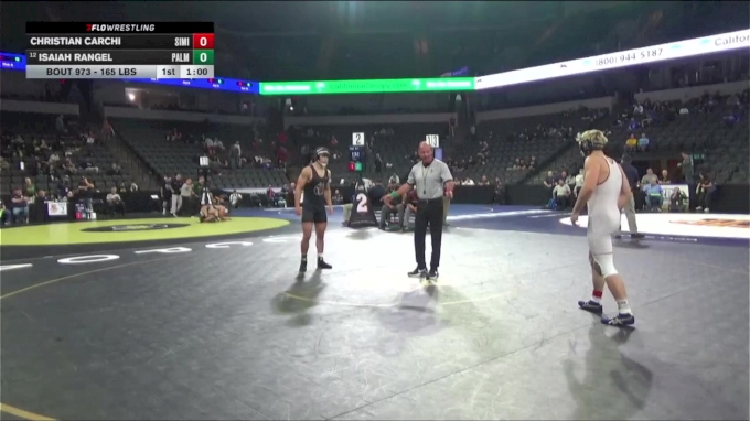 165 lbs Consi Of 8 #1 - Christian Carchi, Simi Valley (SS) vs Isaiah ...