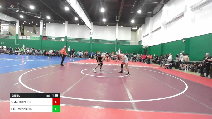 215 lbs Round Of 16 - Jared Haers, Palmyra Macedon vs Coy Raines ...