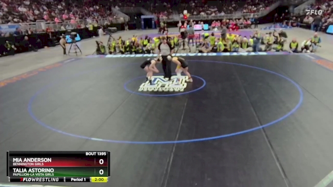 1st Place Match - Mia Anderson, Bennington Girls vs Talia Astorino ...