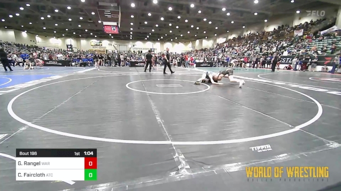 125 lbs Round Of 16 - Gavin Rangel, War Hammer vs Cole Faircloth ...