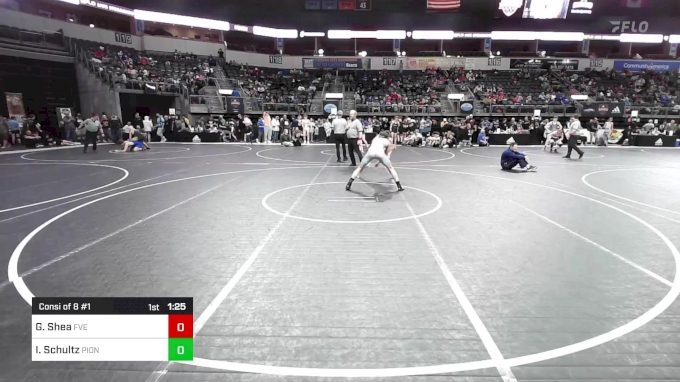 122 lbs Consi Of 8 #1 - Grant Shea, Fox Valley Elite Wrestling vs ...