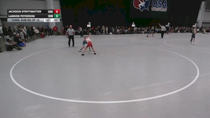74 lbs Cons. Sub-rd Of 16 - Jackson Strittmatter, Young Guns Wrestling ...