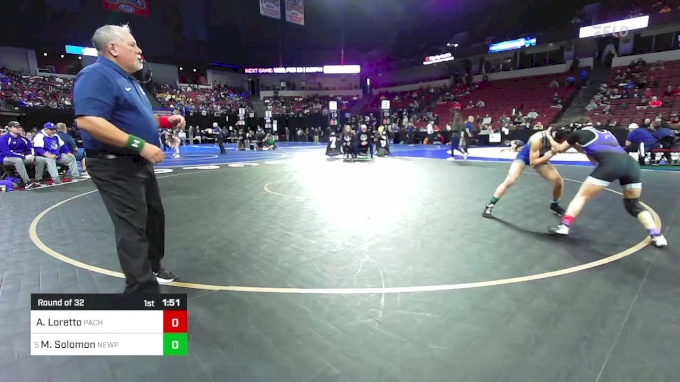 100 lbs Round Of 32 - Alexandra Loretto, Pacheco vs Marlee Solomon ...