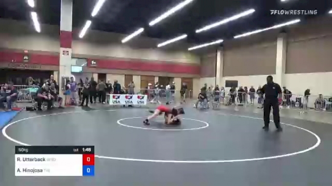 50 kg Consi Of 16 #2 - Reanah Utterback, Sebolt Wrestling Academy vs ...