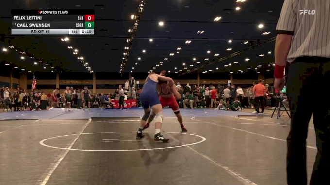 157 lbs Rd Of 16 - Felix Lettini, Sacred Heart vs Cael Swensen, South ...