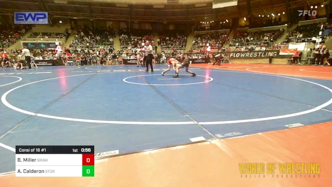 67 lbs Consi Of 16 #1 - Boone Miller, Brawlers Wrestling Club KS vs ...