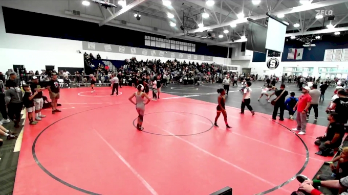 105 lbs Champ. Round 1 - Azyah Rice, Inland Elite Wrestling Club vs ...