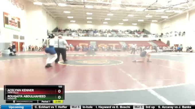 132 lbs Champ. Round 1 - Acelynn Kenner, Twin Falls vs Rouqaiya ...