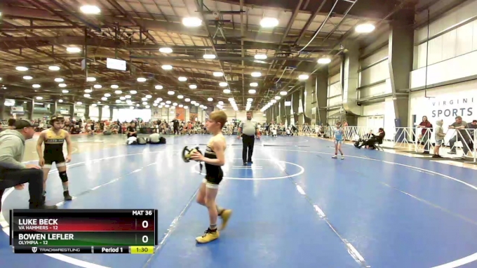 64 lbs Rd# 10- 4:00pm Saturday Final Pool - Luke Beck, VA Hammers vs ...
