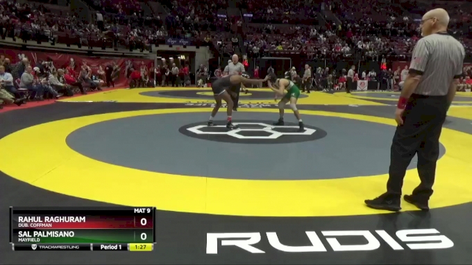 D1-120 lbs Champ. Round 1 - Rahul Raghuram, Dub. Coffman vs Sal ...