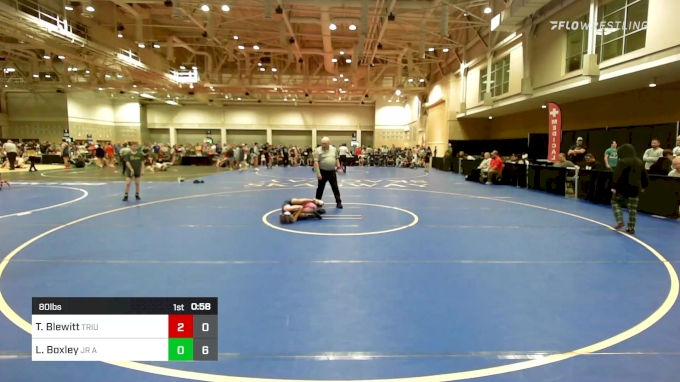 80 lbs Rr Rnd 8 - Thomas Blewitt, Triumph WC vs Lucas Boxley, Jr Alien