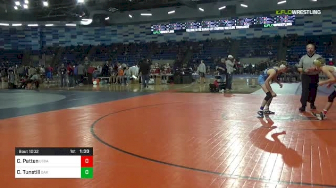 120 lbs 5th Place - Cole Patten, Lebanon vs Coleton Tunstill, Oak Park