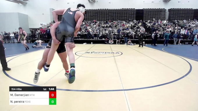154-H lbs Round Of 64 - Michael Damerjian, Moorestown vs Nicholas ...
