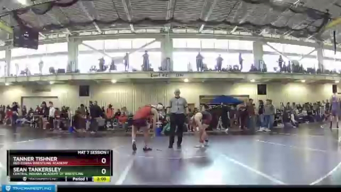 126 lbs Champ. Round 2 - Tanner Tishner, Red Cobra Wrestling Academy vs ...