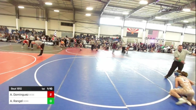 86 lbs Round Of 16 - Aceyn Dominguez, Desert Dogs WC vs Arturo Rangel ...