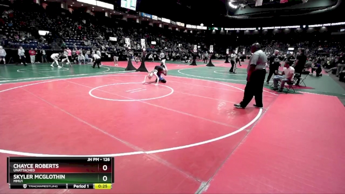 126 lbs Cons. Round 7 - Chayce Roberts, Unattached vs Skyler McGlothin ...