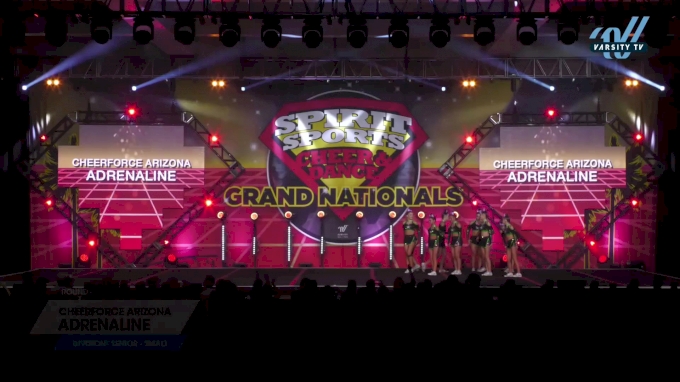 CheerForce Arizona - ADRENALINE [2023 L1 Senior - Small] 2023 Spirit ...