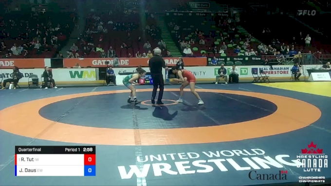 55kg Quarterfinal - Reah Tut, Independent WC vs Julia Daus, Edmonton WC