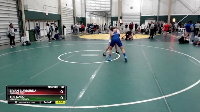 197 lbs Semifinal - Brian Burburija, Air Force Prep vs Tre Daro ...