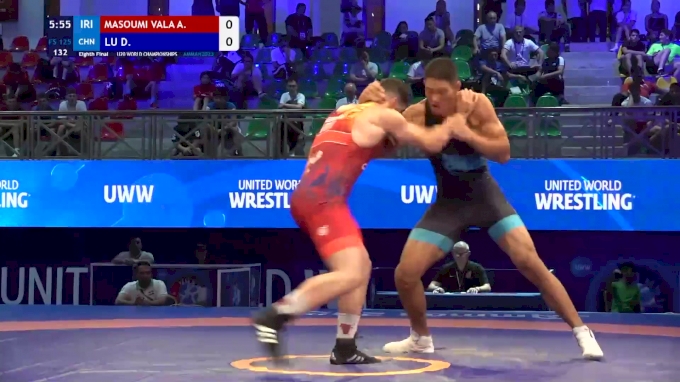 125 kg 1/8 Final - Amirreza Masoumi Valadi, Iran vs Da Lu, China