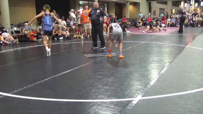 100 lbs Round 4 (6 Team) - Cooper Combs, Team TN vs Abram Whitaker, NC ...